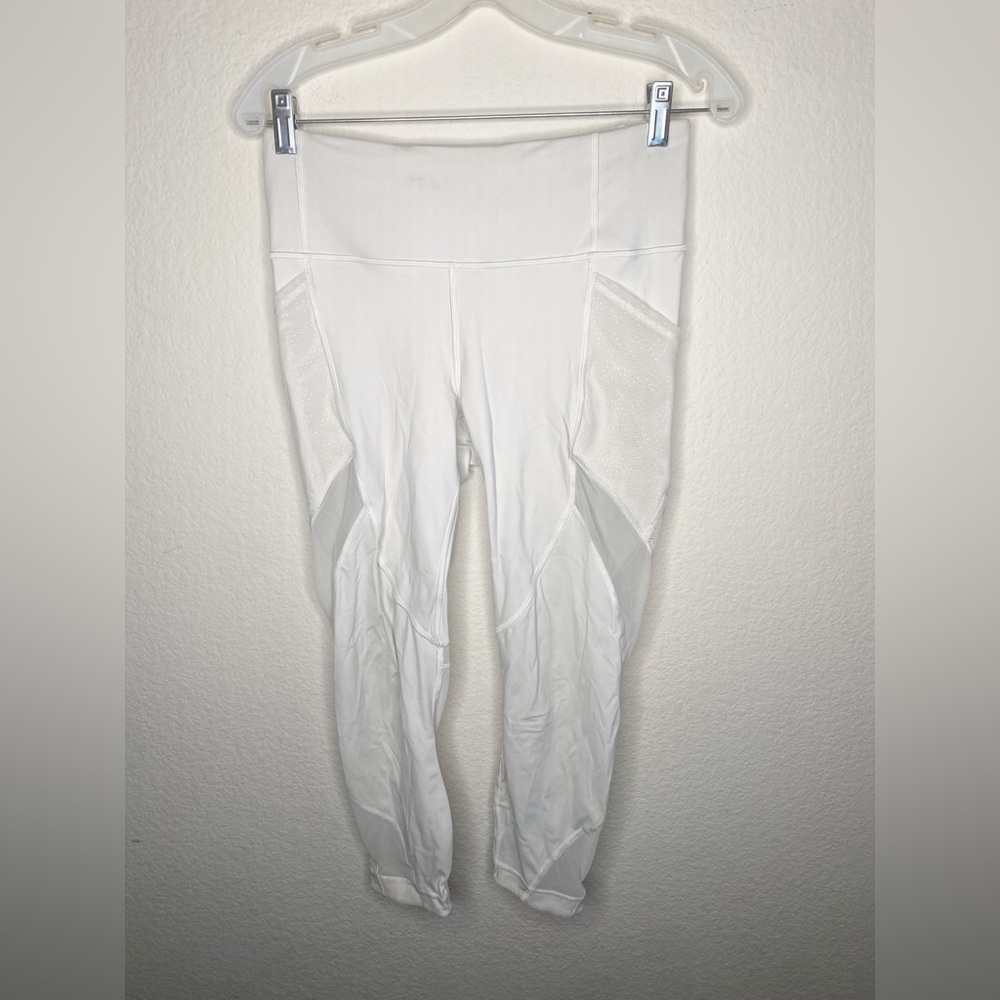 Lululemon White Leggings - Gem